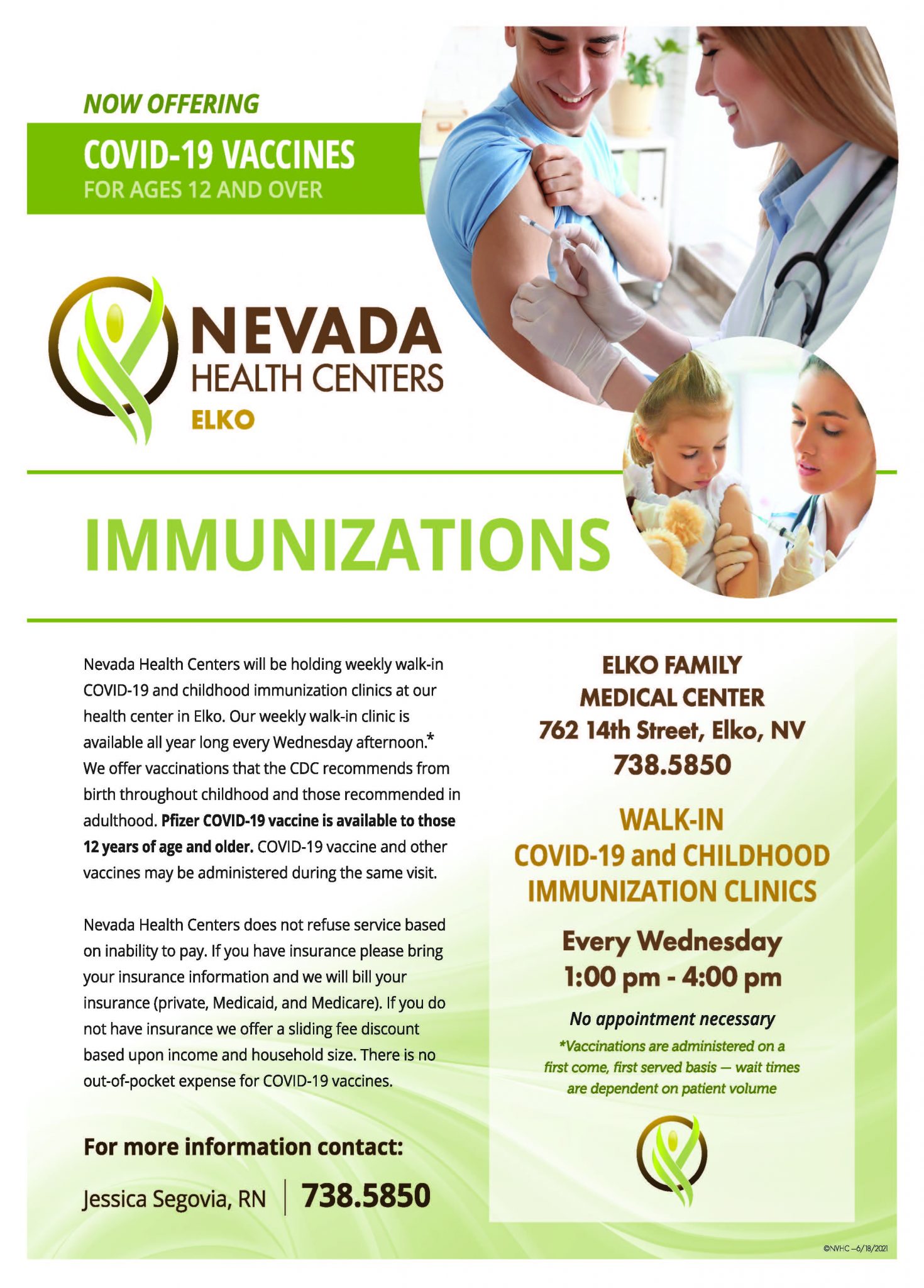 Childhood and COVID-19 Vaccines available in Elko for kids – Nevada ...